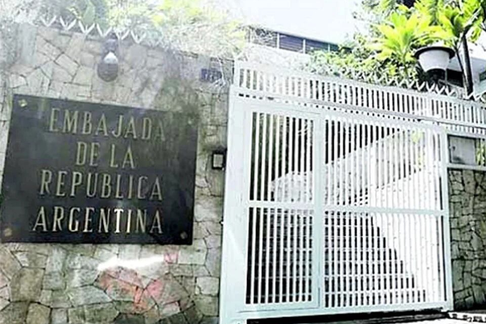 Argentina envía seguridad para custodiar se embajada en Caracas